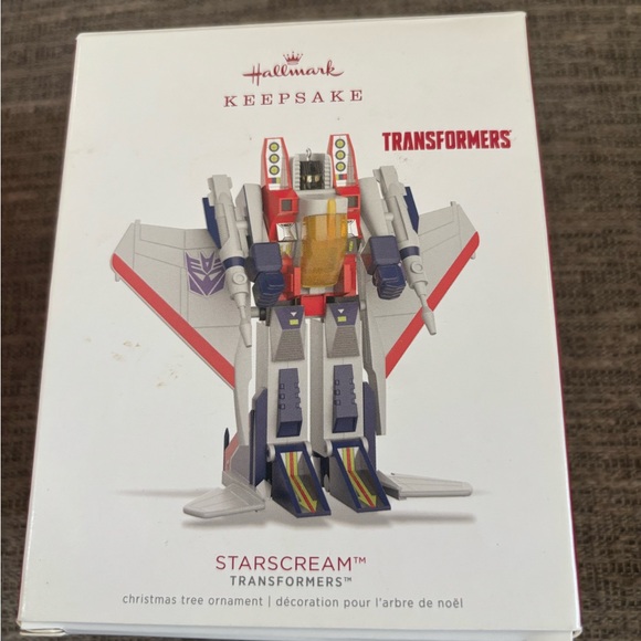 Hallmark | Holiday | Hallmark Transformers Starscream Ornament Red Blue ...